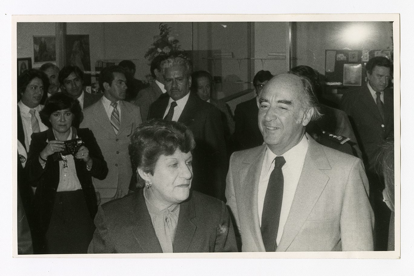 José López Portillo, presidente de México y Margarita Michelena ...