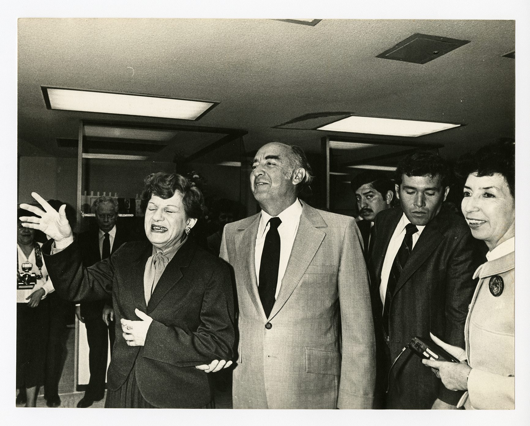 José López Portillo, presidente de México y Margarita Michelena ...